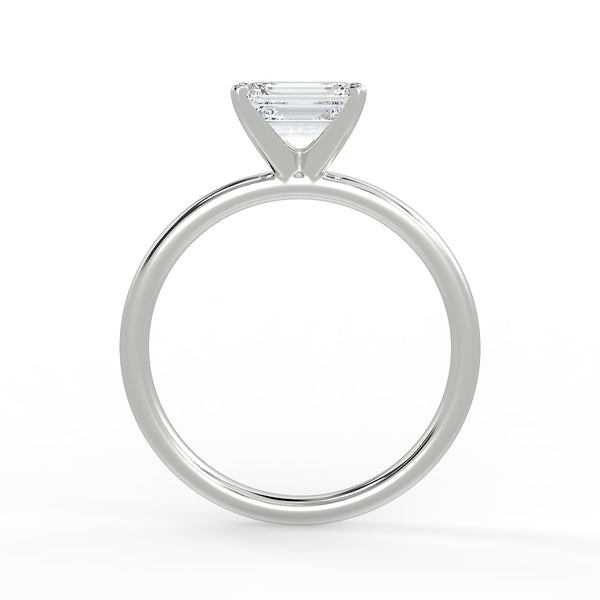 Eco 16 Emerald Cut Solitaire Diamond Ring – Eco Lab Diamonds