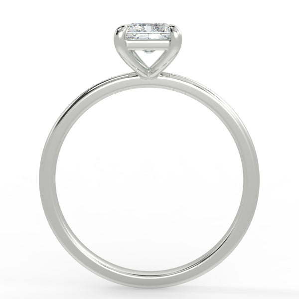 Ruth Radiant Cut Diamond Solitaire Ring – Eco Lab Diamonds